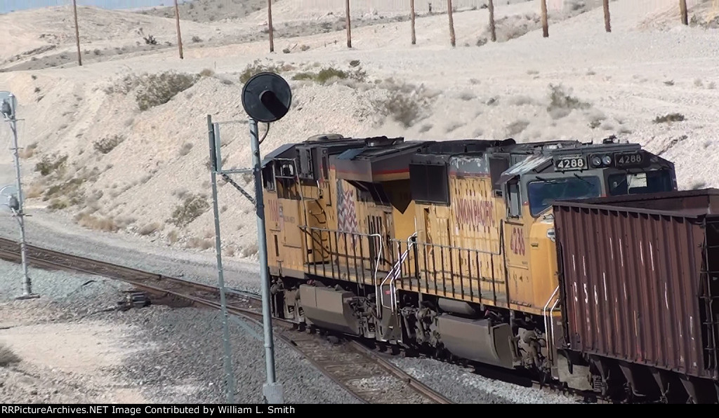 WB MOW Rail Train at Apex Summit NV - 5